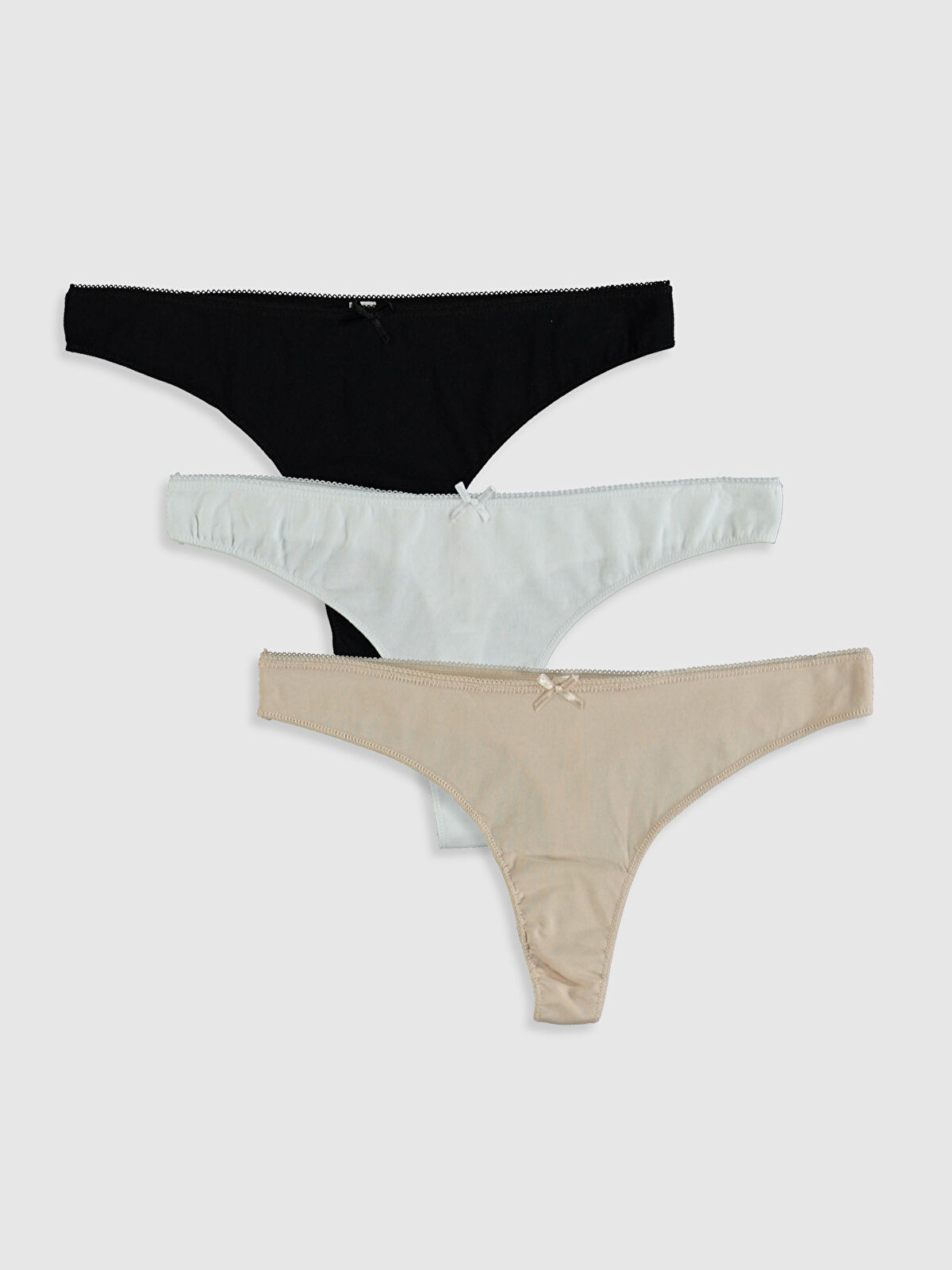 Pamuklu Tanga Külot 3'lü