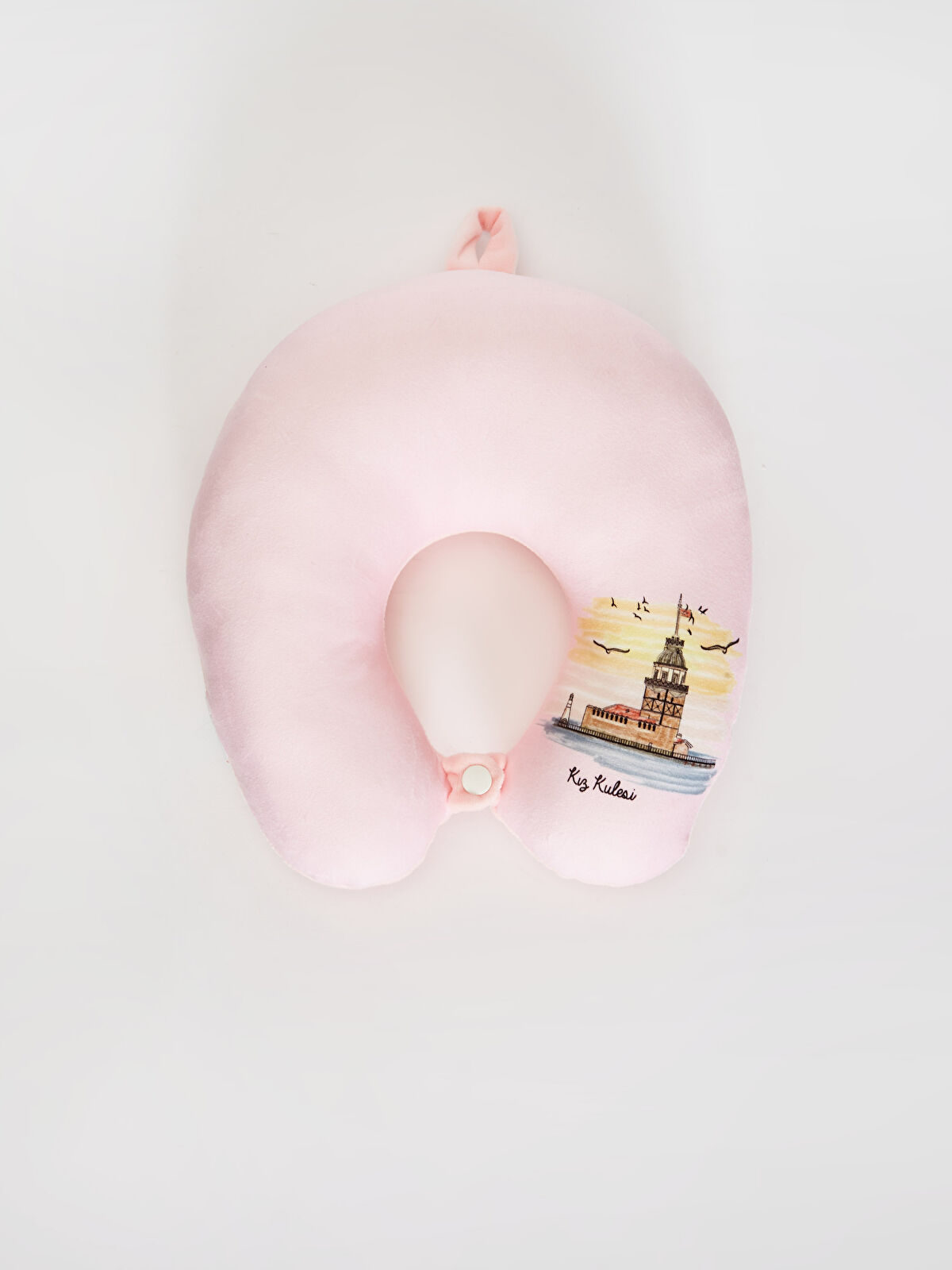 Kız Kulesi Baskılı Boyun Yastığı