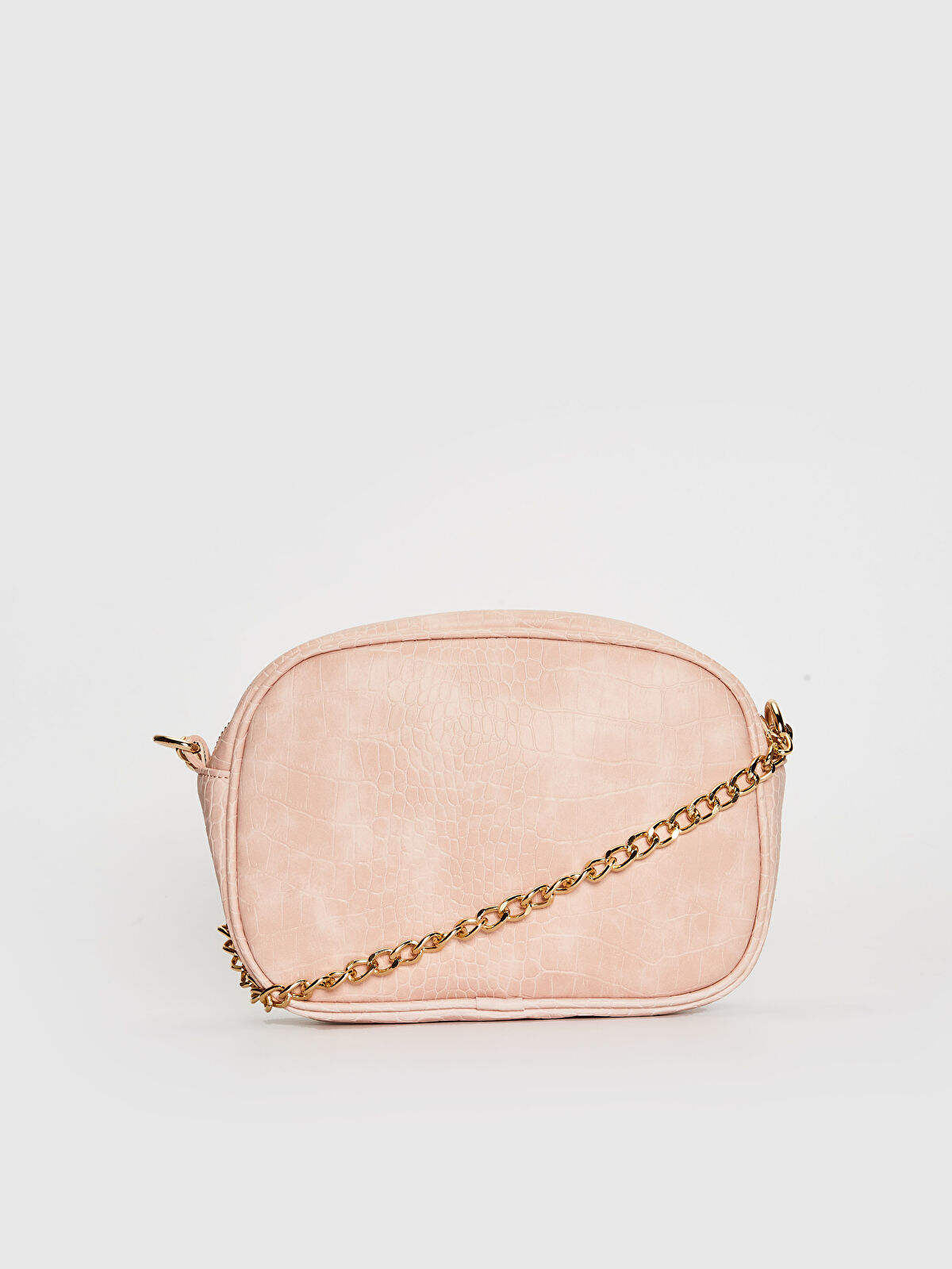 Kroko Desenli Omuz Çantası