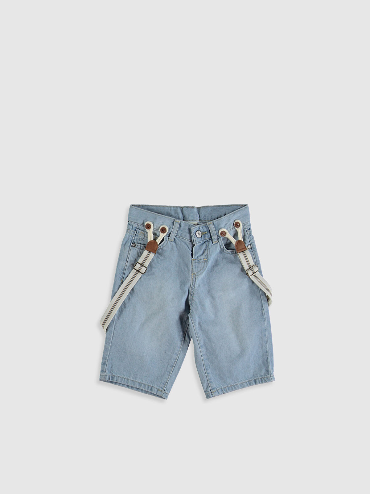 Erkek Çocuk Jean Roller ve Pantolon Askısı