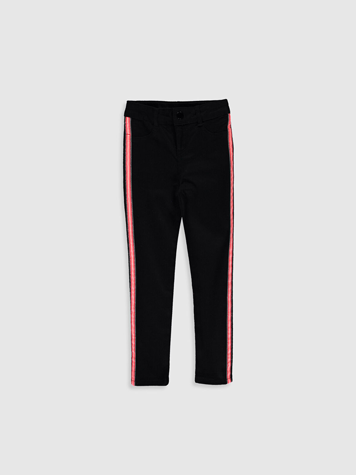 Beli Lastikli Skinny Fit Kız Çocuk Pantolon