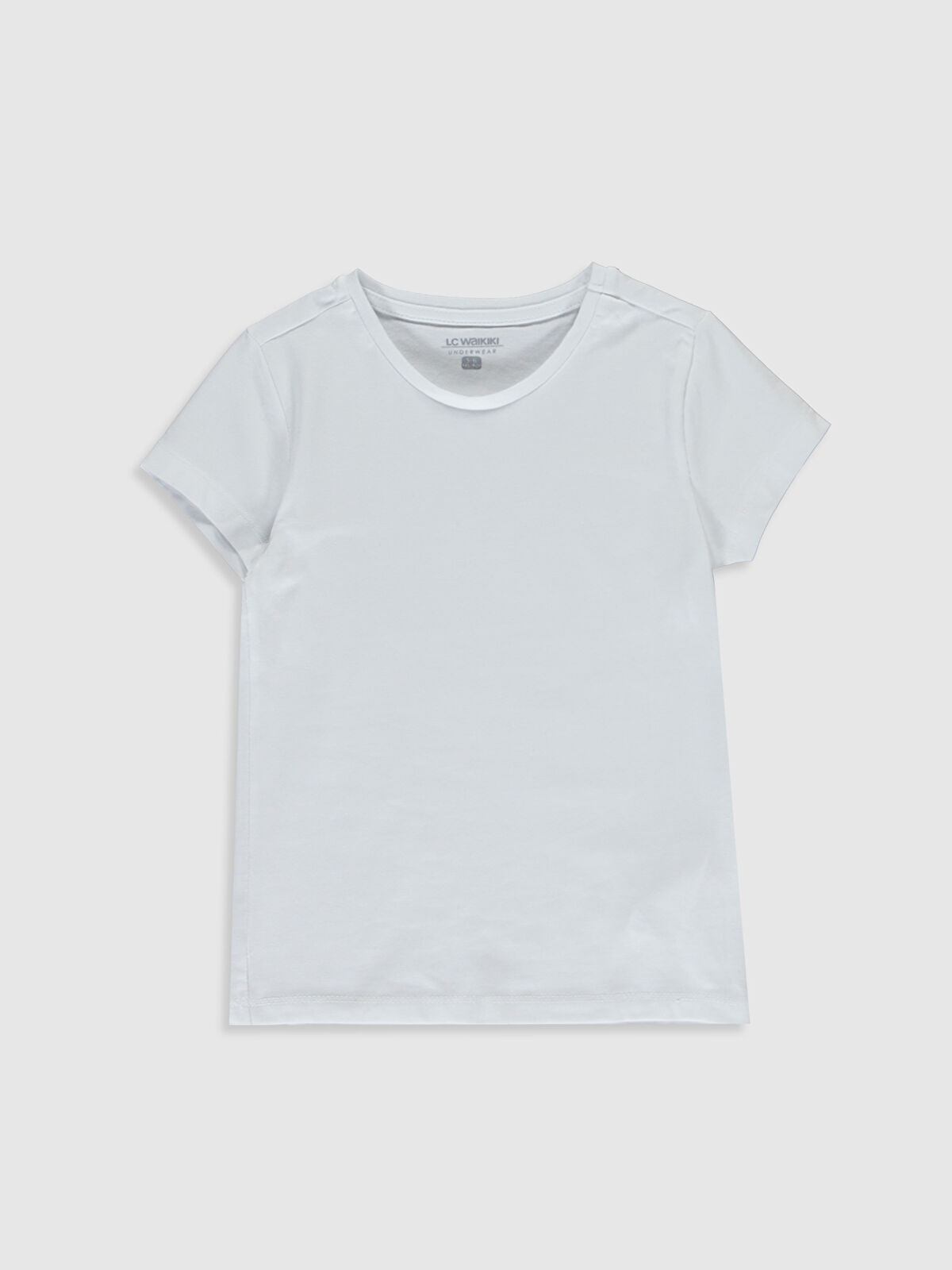 Bisiklet Yaka Basic Kısa Kollu Erkek Çocuk Fanila