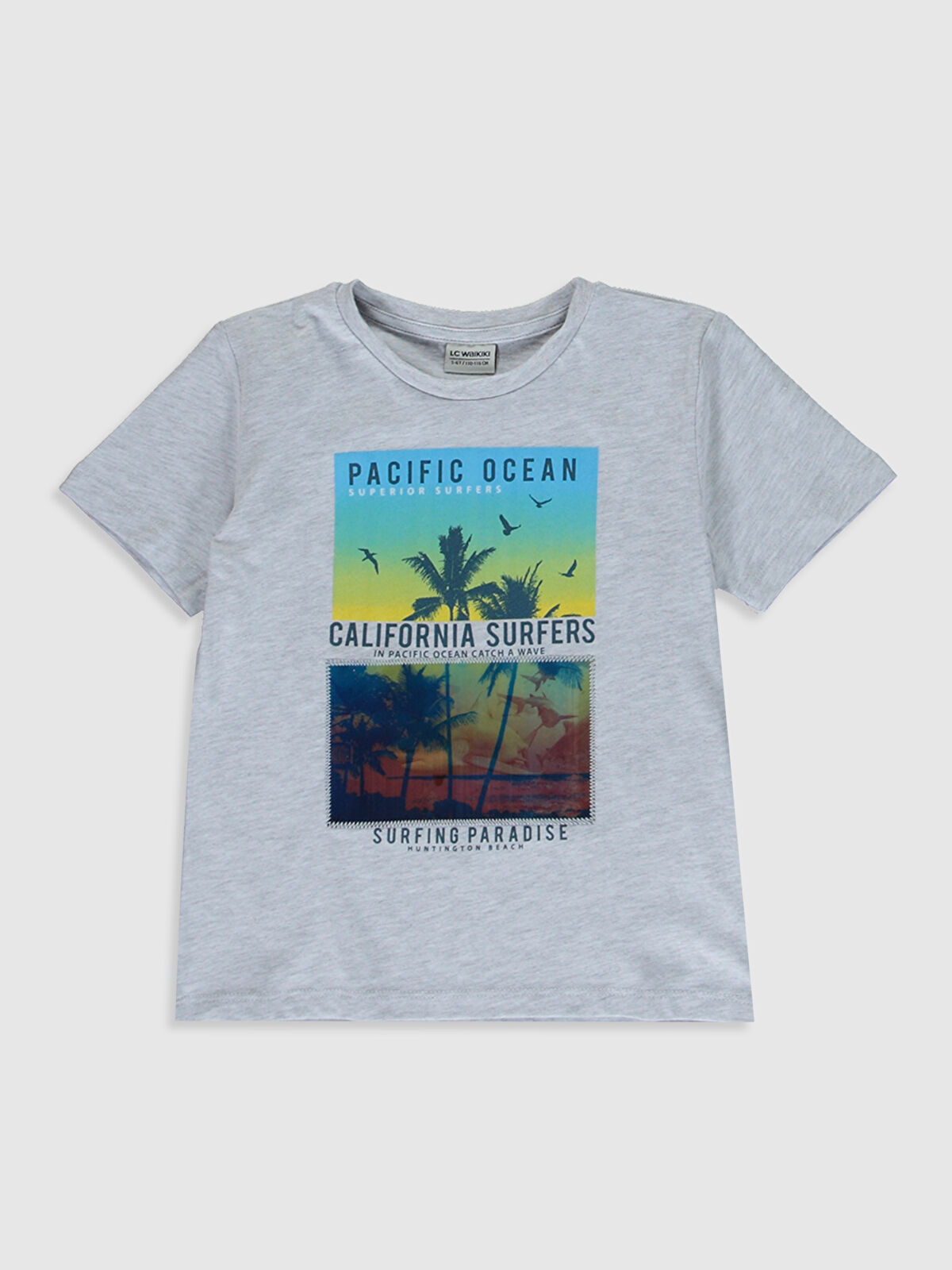 Erkek Çocuk Hologram Baskılı Tişört