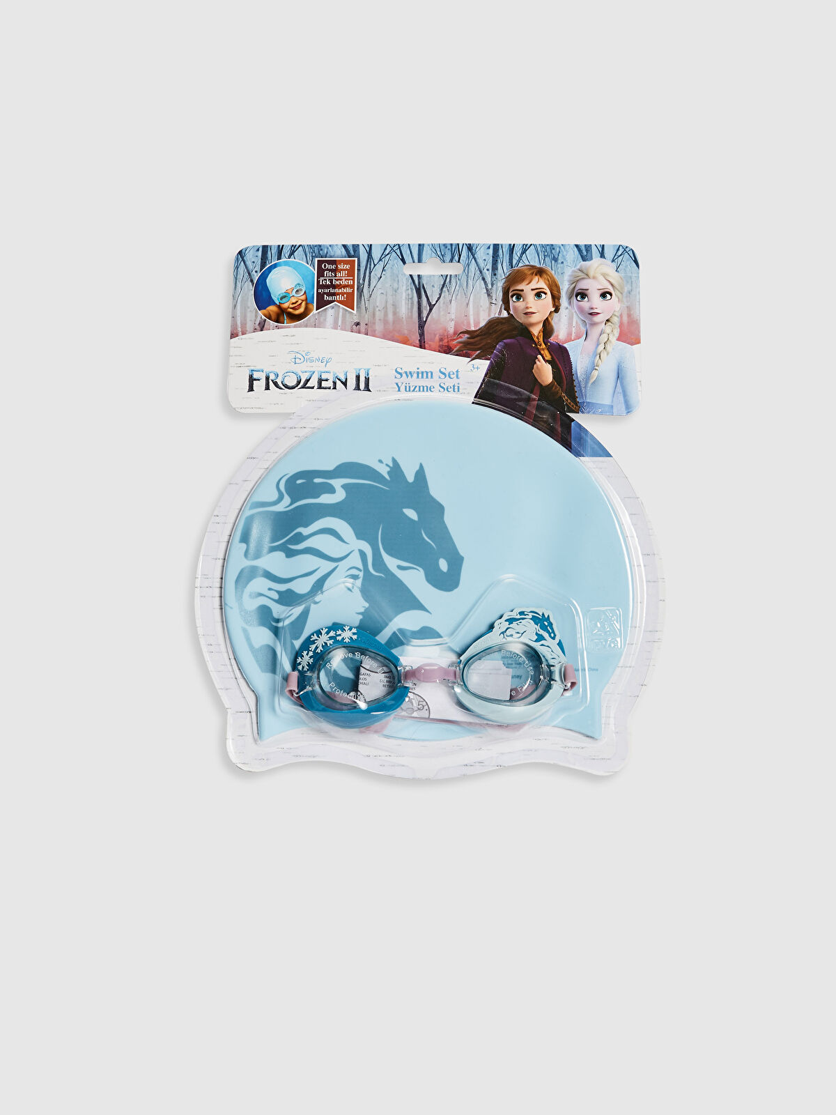 Frozen Baskılı Kız Çocuk Yüzme Seti