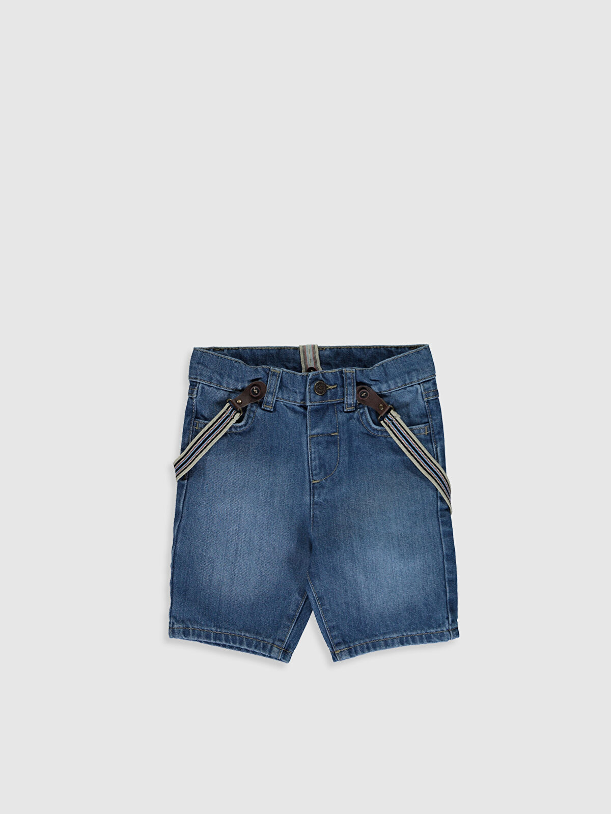 Erkek Bebek Jean Şort ve Pantolon Askısı