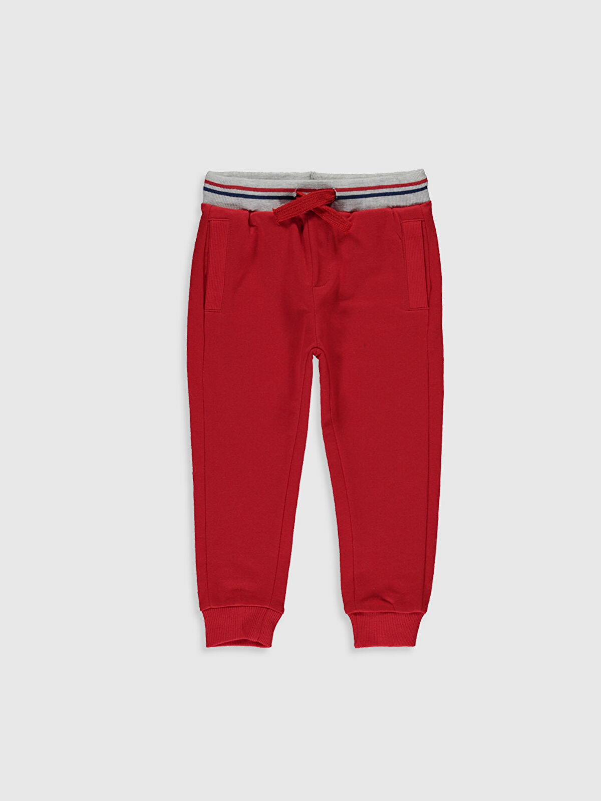 Beli Lastikli Basic Erkek Bebek Jogger Eşofman Altı Beli Lastikli Basic Erkek Bebek Jogger Eşofman Altı
