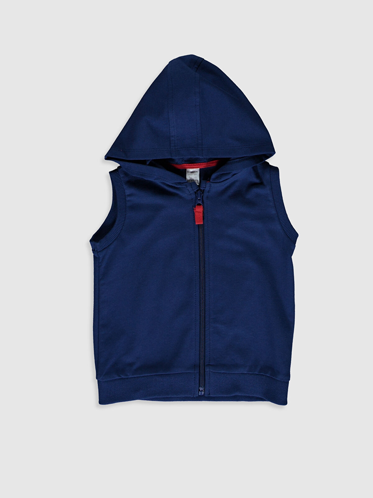 Kapüşonlu Erkek Bebek Yelek