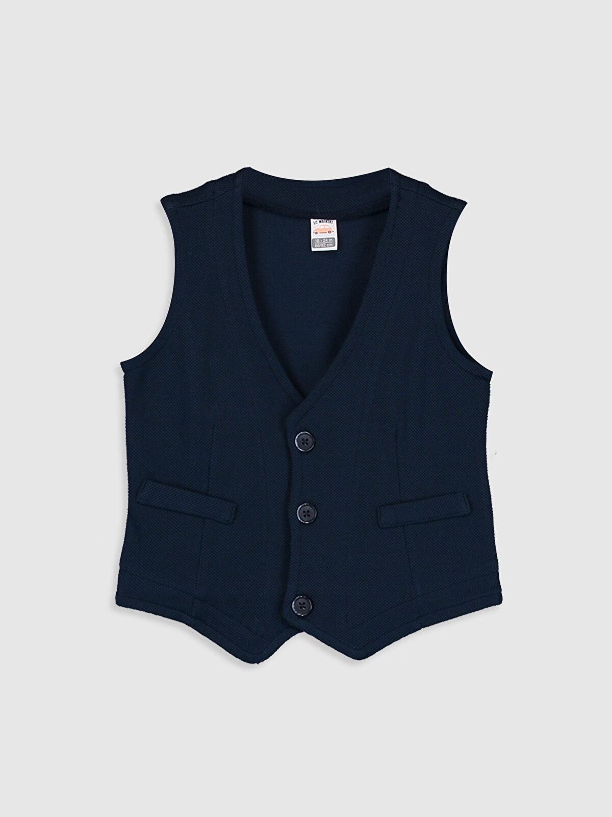 V Yaka Erkek Bebek Yelek