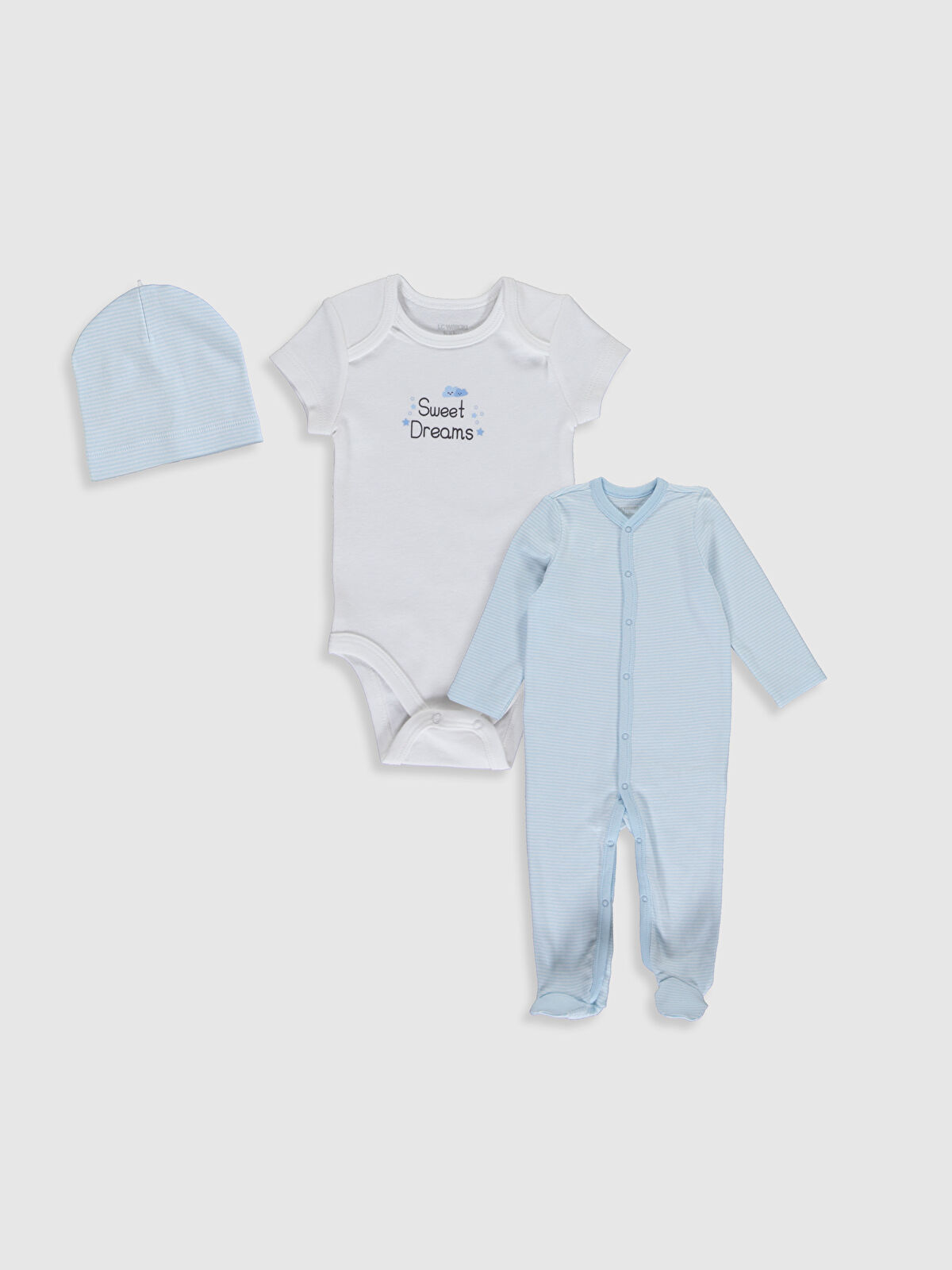 Erkek Bebek Hastane Çıkış Seti