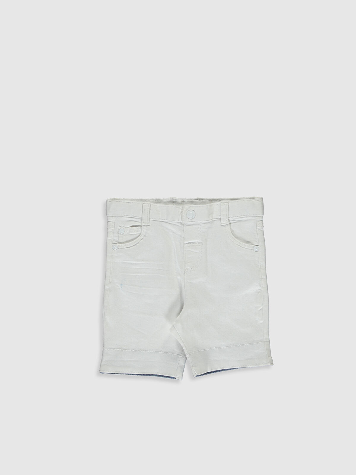 Erkek Bebek Gabardin Bermuda Şort