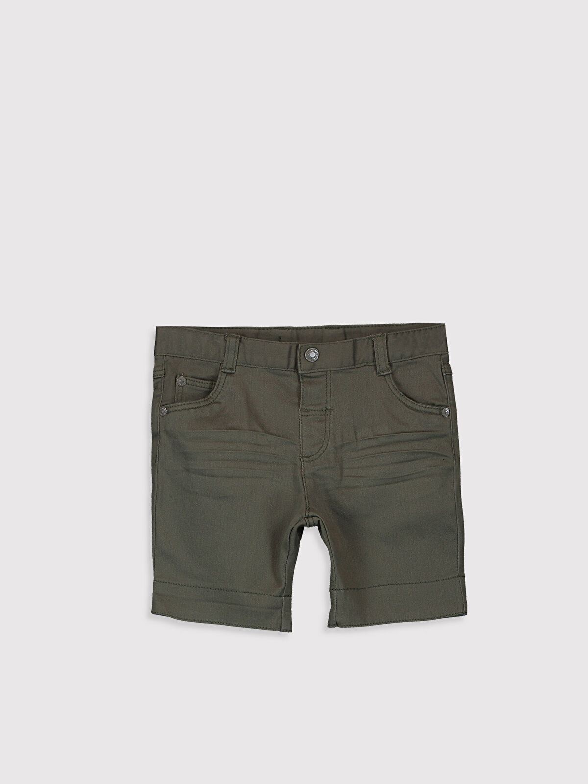 Erkek Bebek Gabardin Bermuda Şort