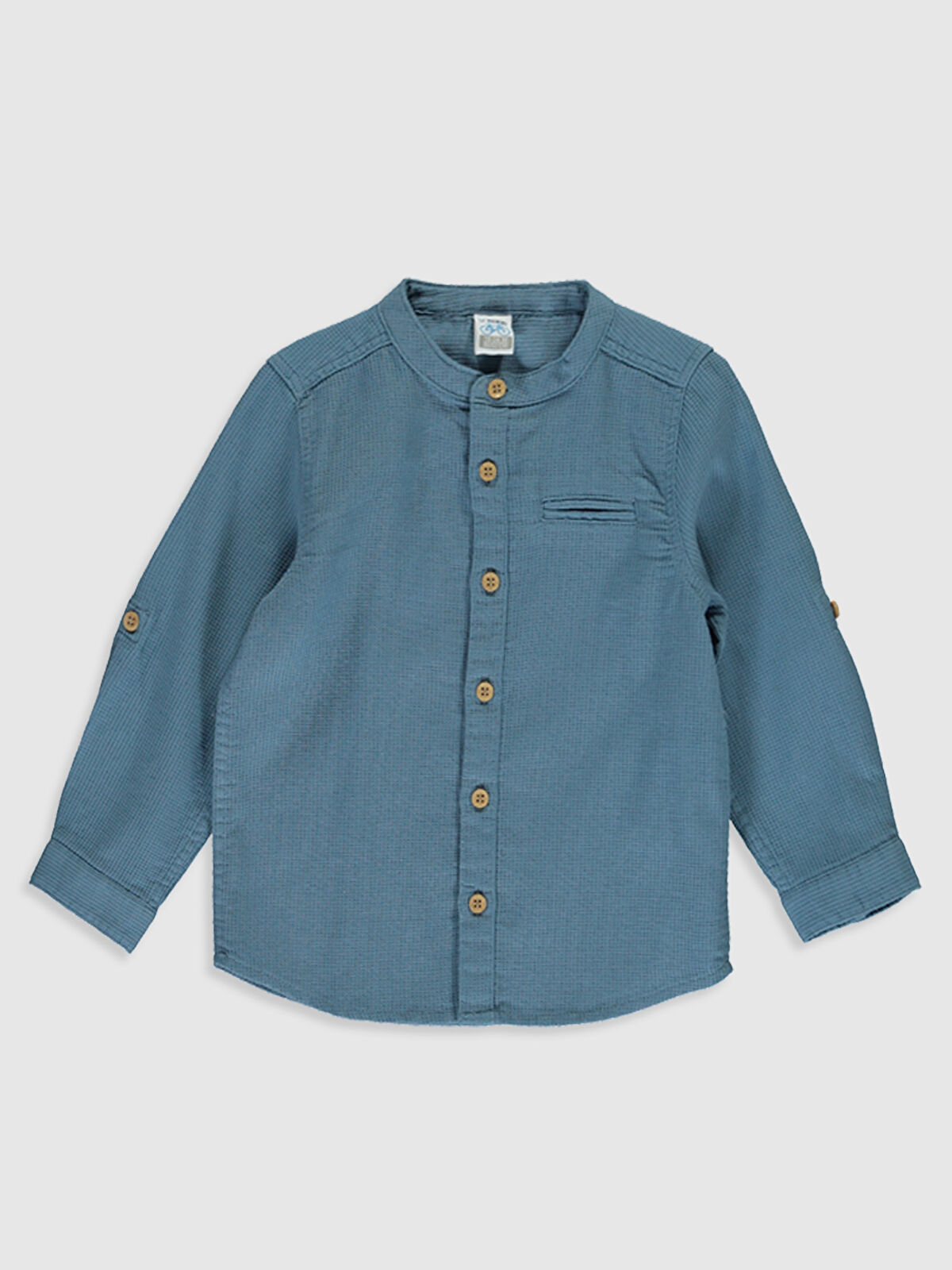 Hakim Yaka Uzun Kollu Basic Erkek Bebek Gömlek