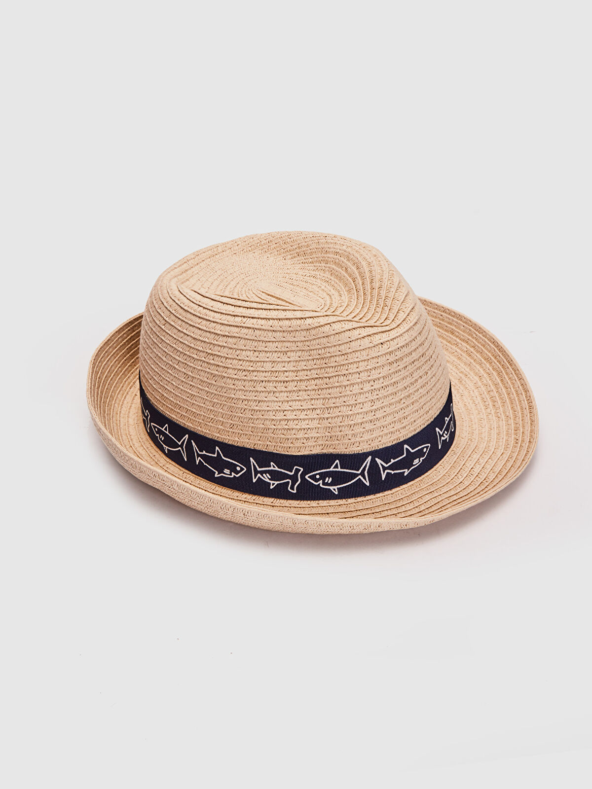 Erkek Bebek Hasır Şapka Erkek Bebek Hasır Şapka