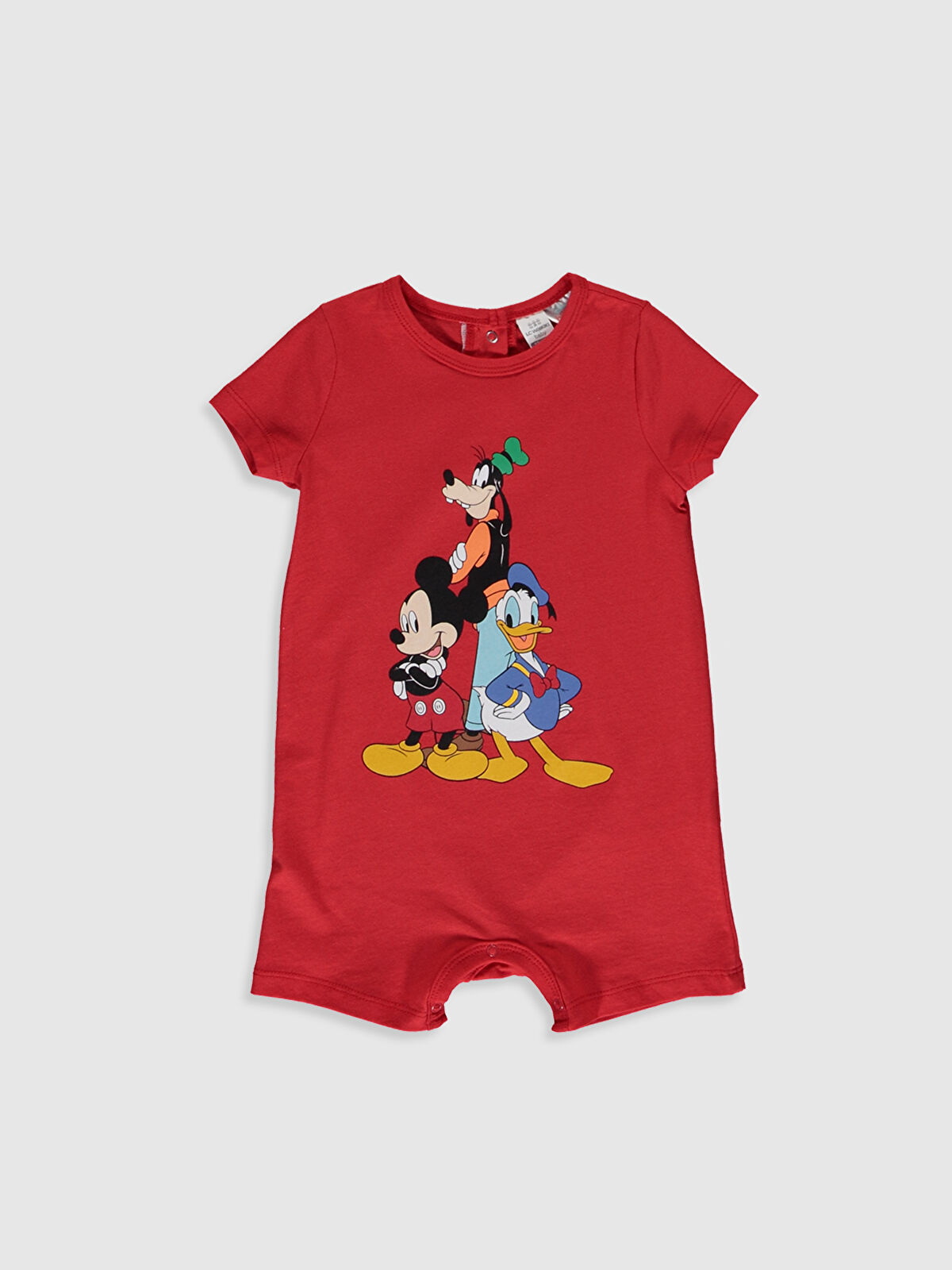 Erkek Bebek Disney Baskılı Tulum