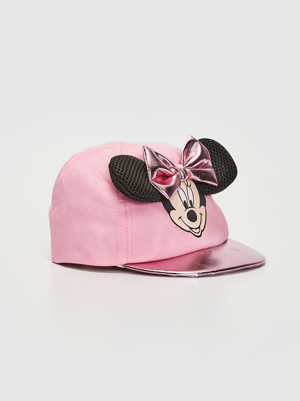 Kız Bebek Minnie Mouse Basılı Şapka