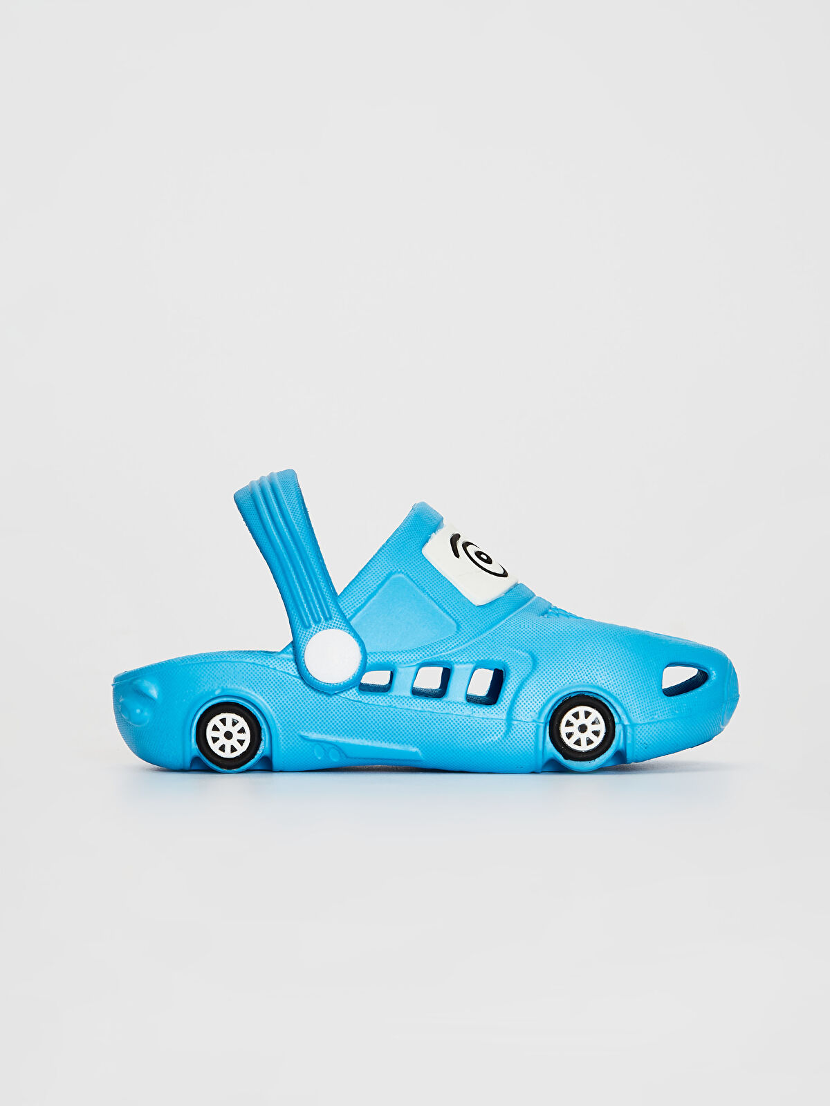 Erkek Bebek Araba Silüetli Plaj Sandaleti