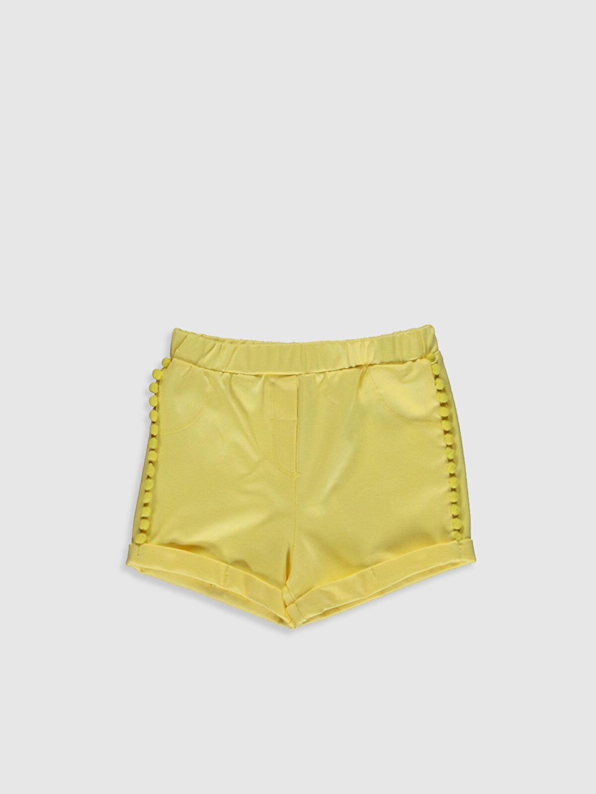 Standart Kalıp Kız Bebek Şort