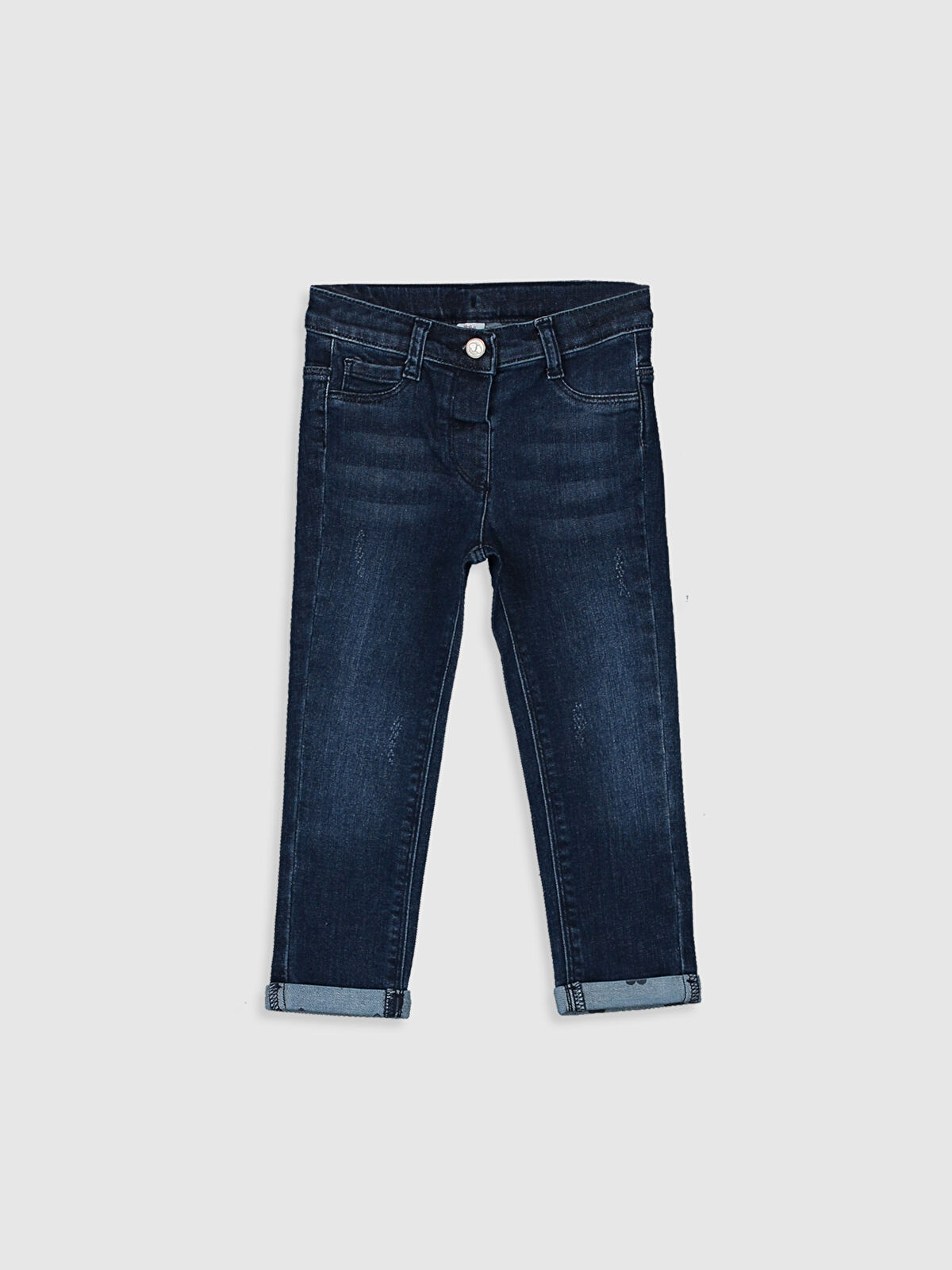 Standart Kalıp Kız Bebek Jean