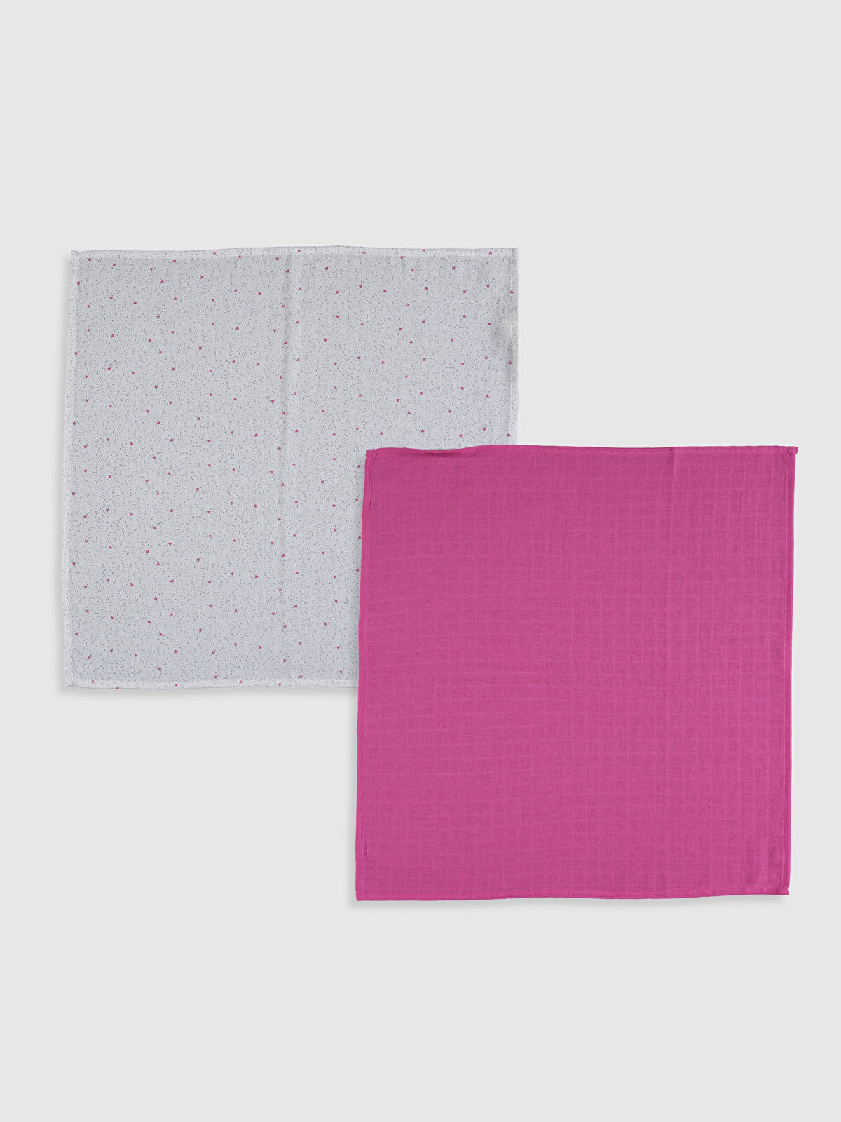 Kız Bebek Müslin Bez 2'li