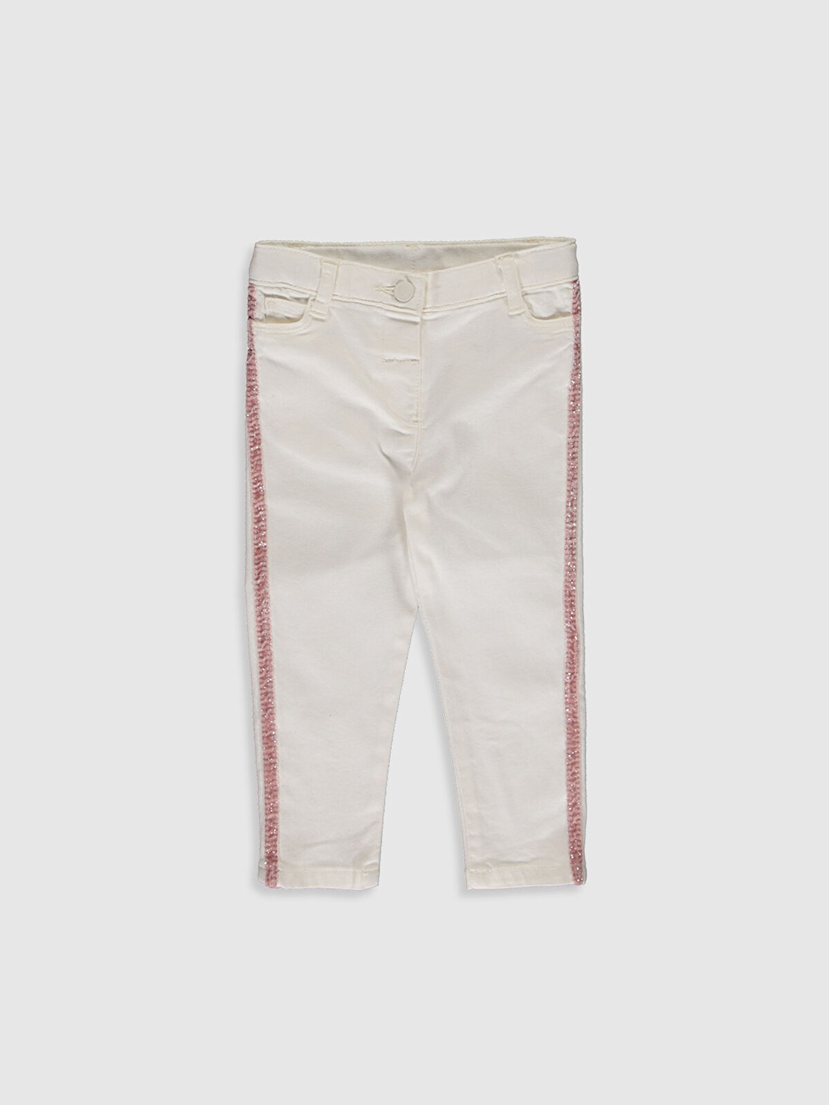 Standart Kalıp Kız Bebek Pantolon