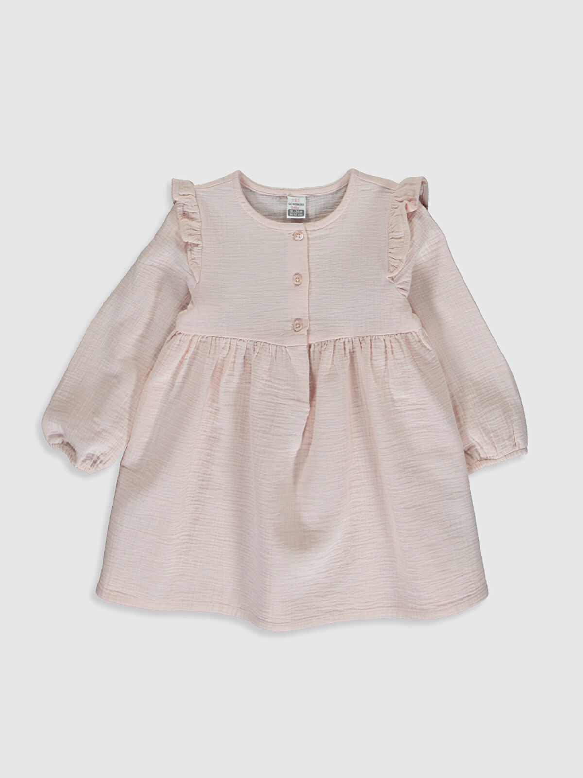 Kız Bebek Basic Twill Elbise Kız Bebek Basic Twill Elbise