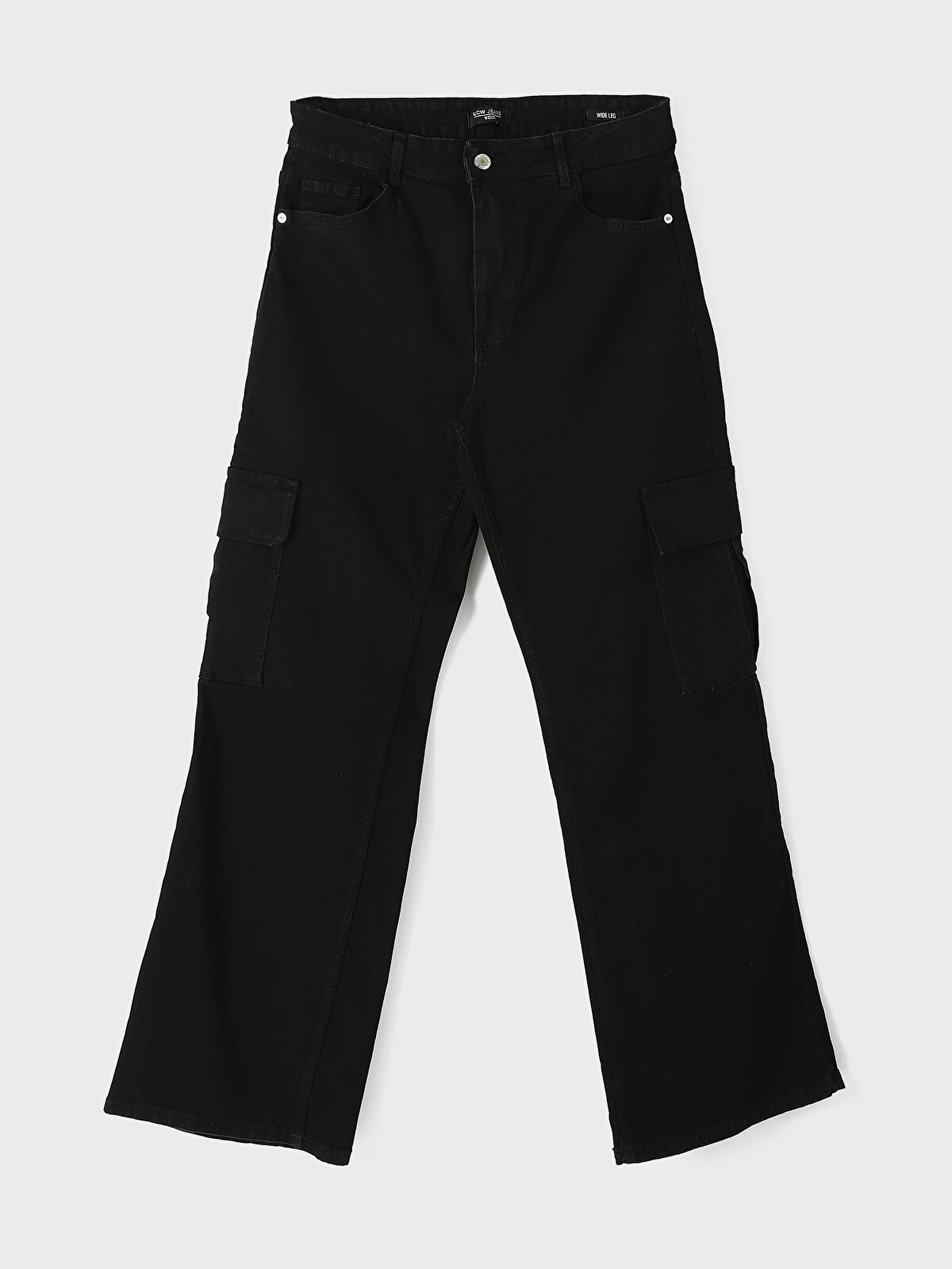 Wideleg Women's Cargo Jean Pants -W4JQ52Z8-327 - W4JQ52Z8 Wideleg Women's Cargo Jean Pants -W4JQ52Z8-327 - W4JQ52Z8
