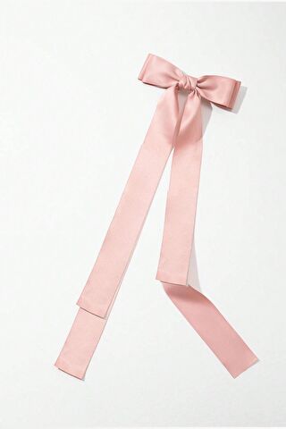 PEMBE Pastel Renkler Çift Saten Fiyonklu Kurdela Toka - S000174410 ...