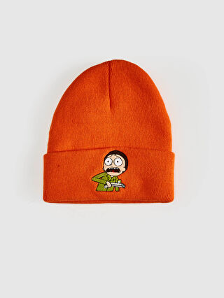 TURUNCU Erkek Rick and Morty Lisanslı Triko Bere - 0WHO40Z8-KDU | LCW