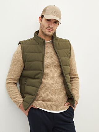 Slim Fit Turtle Neck Men's Vest -S21683Z8-HDA - S21683Z8-HDA - LC Waikiki