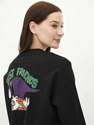 Crew Neck Stone Age Printed Long Sleeve Women's Sweatshirt Tunic ...