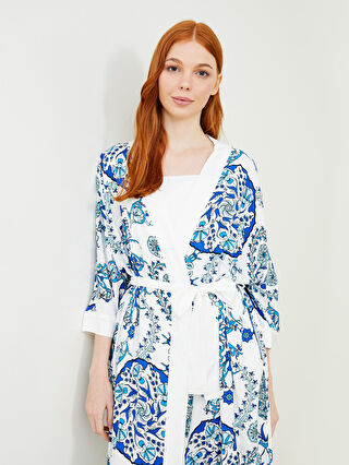 Halat de Casa ALB Femei -S2JR86Z8-LU8 - S2JR86Z8-LU8 - LC Waikiki