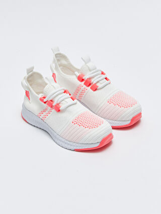 Lace-Up Girl's Active Sneakers -S2LR30Z4-J5E - S2LR30Z4-J5E - LC Waikiki