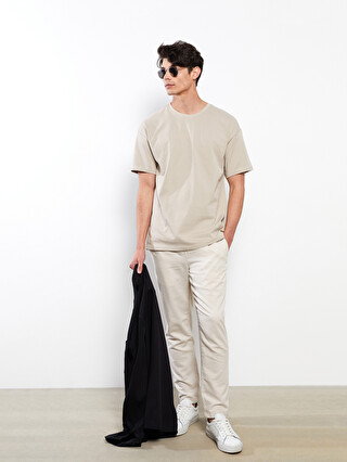 BEIGE T-shirt -W26300Z8-KVB - W26300Z8-KVB - LC Waikiki