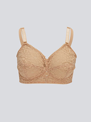 Non-Wired Non Padded Lace Minimizer Bra -S31619Z8-D0P - S31619Z8-D0P ...