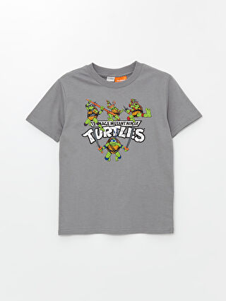 LC WAIKIKI Crew Neck Ninja Turtles Printed Short Sleeve Boys' T-Shirt ...