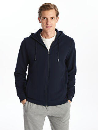 Sweat zippé MARINE Homme -W46731Z8-RFH - W46731Z8-RFH - LC Waikiki