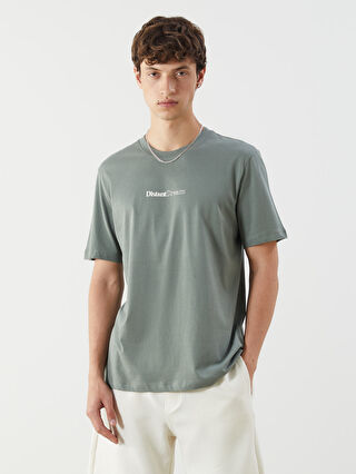 XSIDE Crew Neck Printed Jersey Men's T-Shirt -S5IM03Z8-GZA - S5IM03Z8 ...