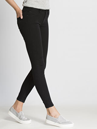 SİYAH Mercury Skinny Fit Kadın Jean Pantolon - 6K3621Z8-G99 | LCW
