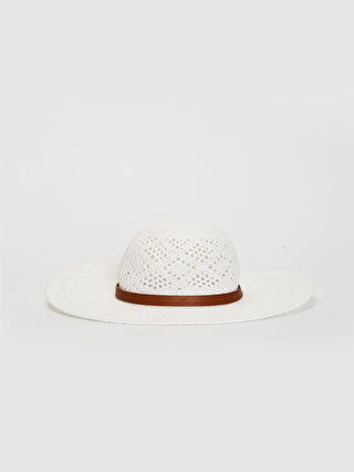 Wicker Woman Fedora -0S2041Z8-FFB - 0S2041Z8-FFB - LC Waikiki